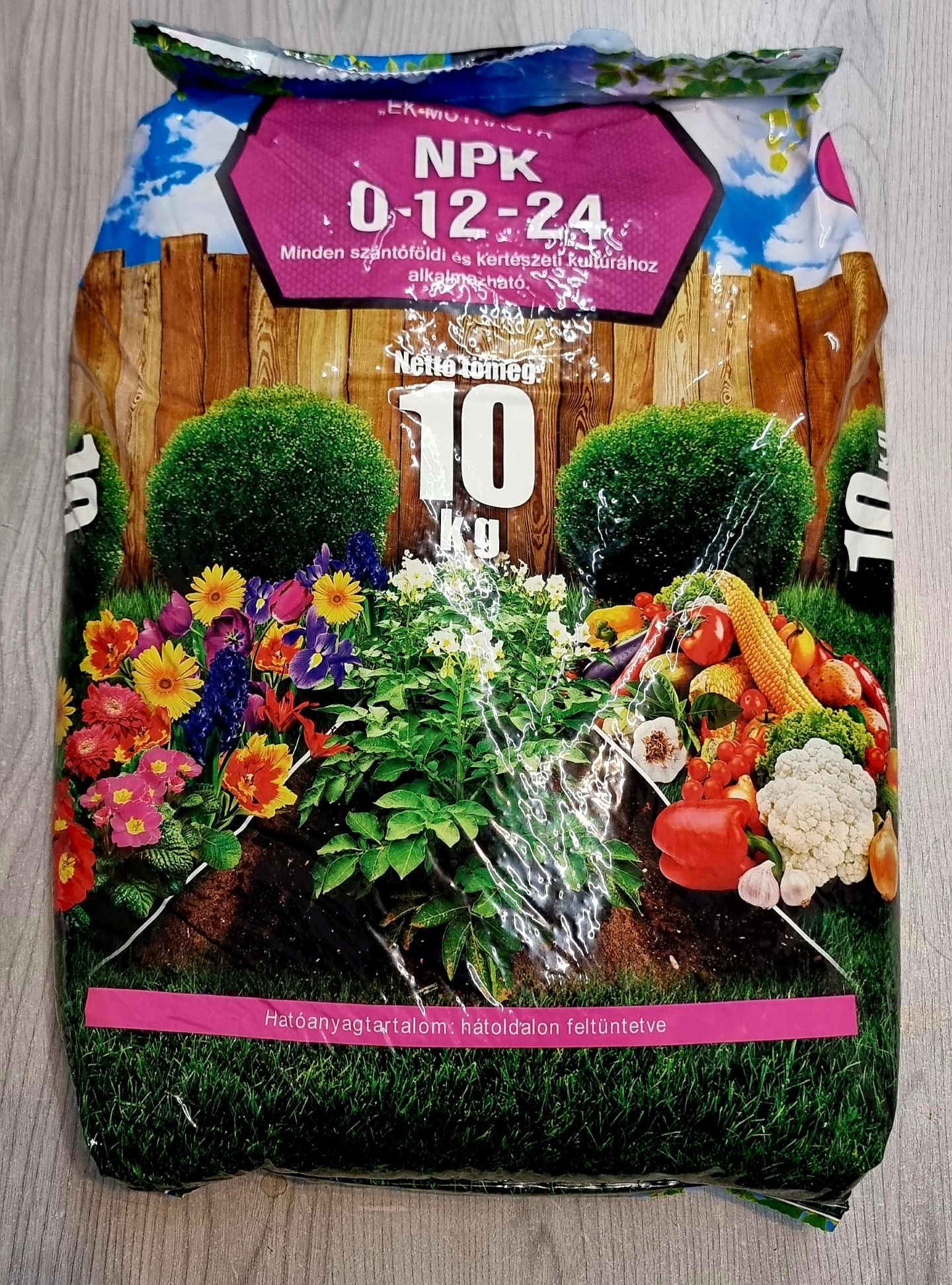 NPK 0-12-24 10 kg KEVERT műtrágya - Zöldkert Mezőgazdasági Áruház